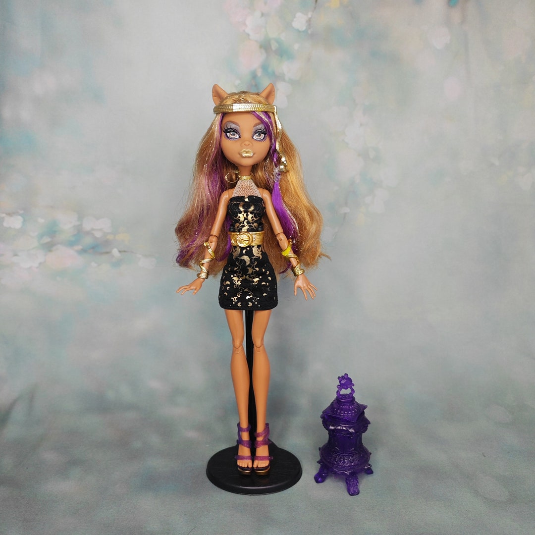 Monster High Doll Clawdeen Wolf Haunt the Casbah 13 Wishes Rare Monster ...