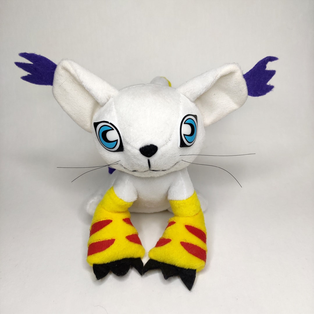 On Hold!!! Digimon Gatomon Plush Bandai 2001 Plush Collectible Rookie ...