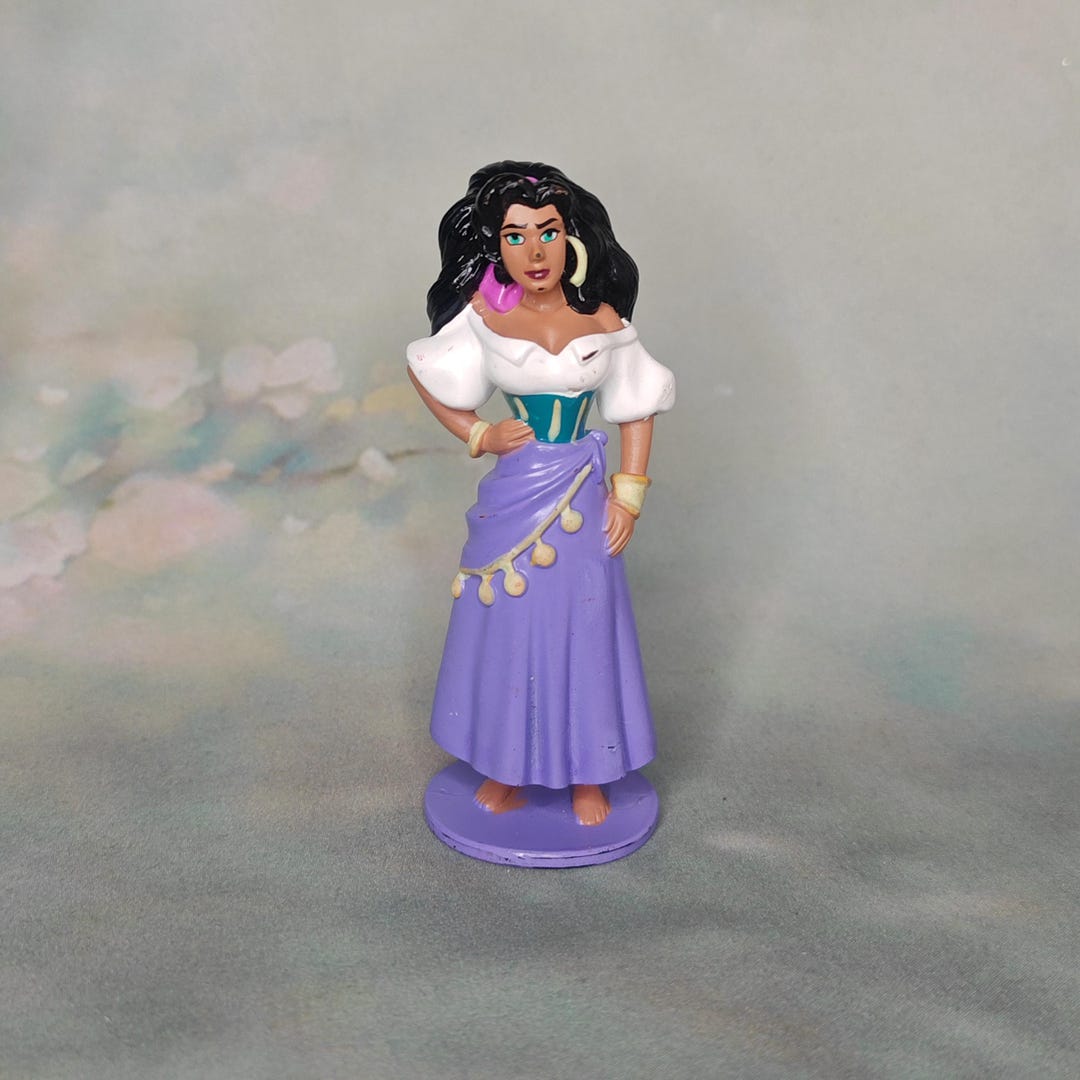 Rare 1996 Esmeralda Burger King Europe Action Figure | Hunchback of ...