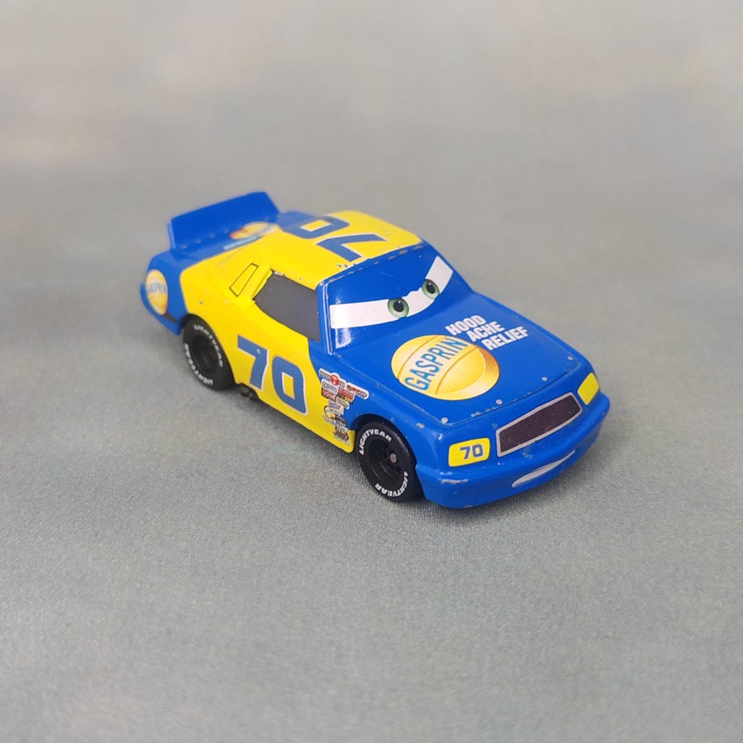 Disney Pixar Cars - Floyd Mulvihill (gasprin #70) | 1:55 Diecast ...