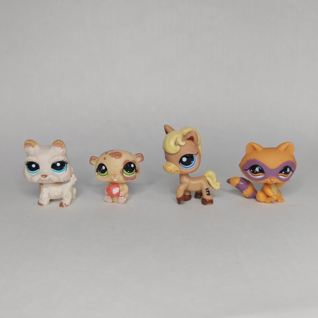 Authentic Hasboro Littlest Pet Shop LPS Pets: 2059, 1605, 1888, 779 You ...