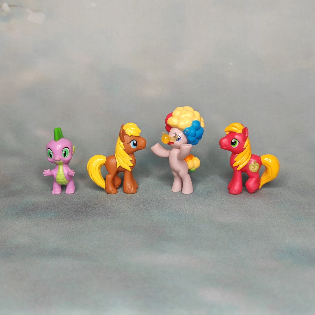 Set of 4 My Little Pony G4 Figures Collectible Pony Toys MLP My Little ...