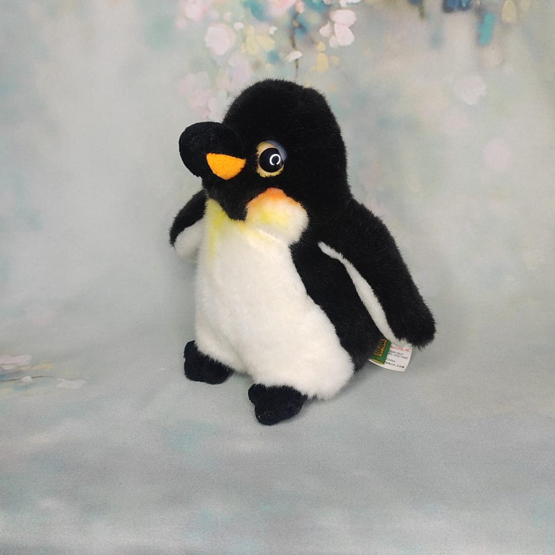 Wild Republic Penguin Stuffed Animal Plush Emperor Black and White ...