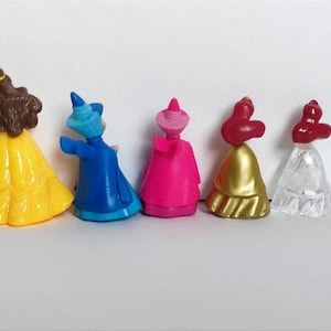 Set of 7 Disney Princesses Mini Figures Disney Princesses Mini Figures ...