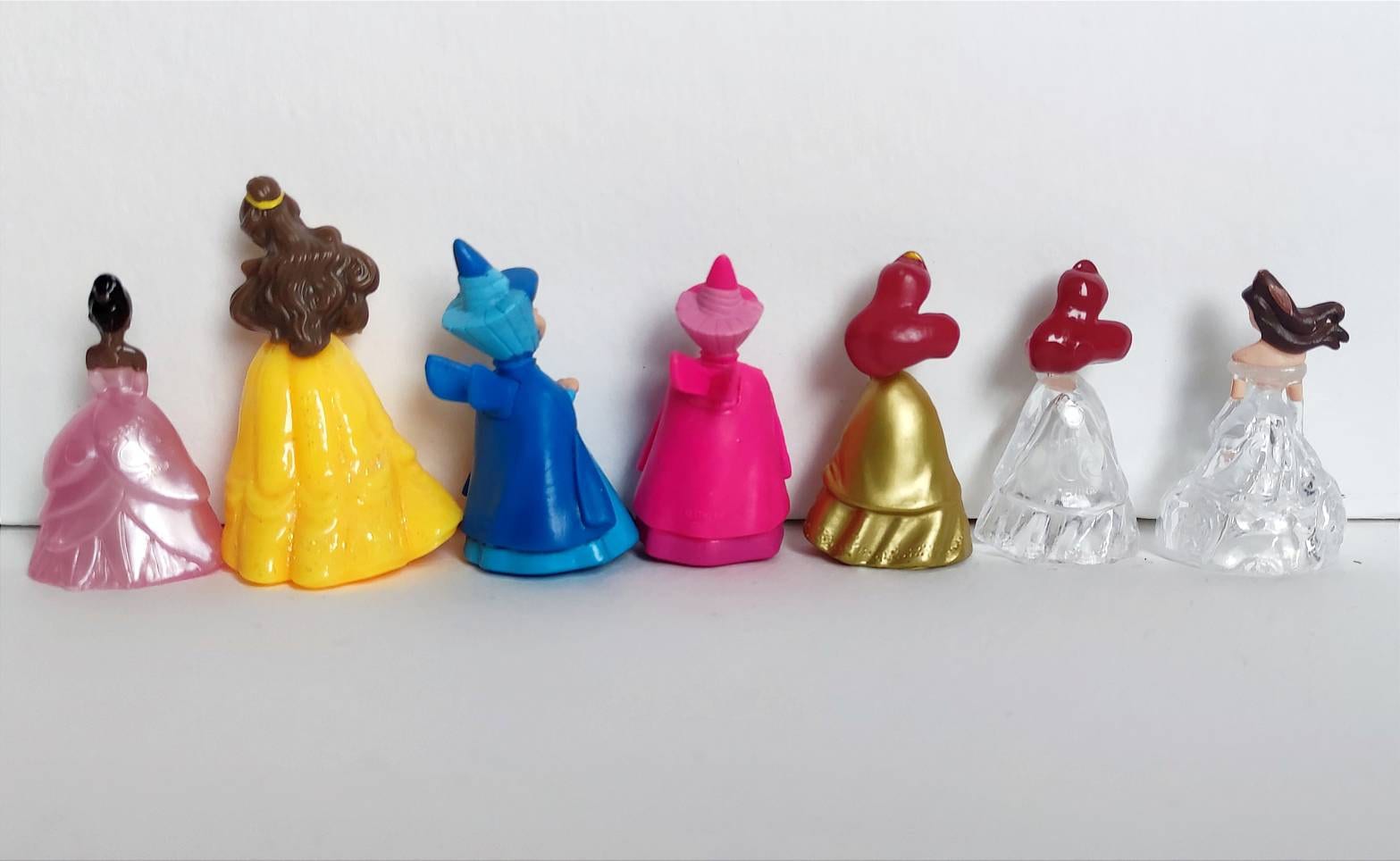 Set of 7 Disney Princesses Mini Figures Disney Princesses Mini Figures ...