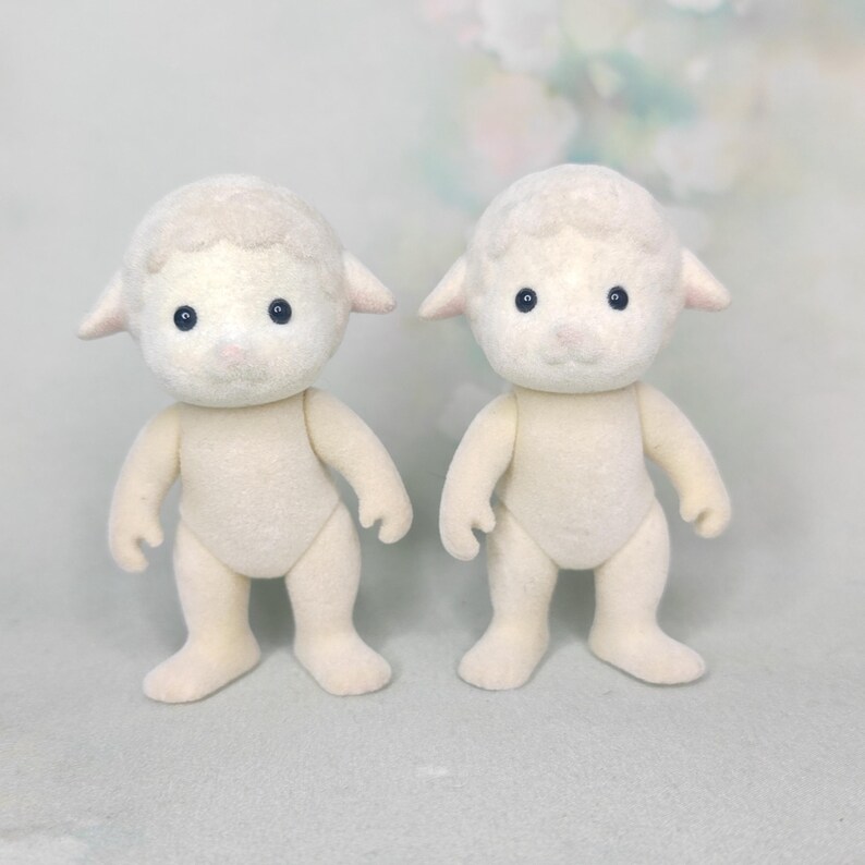 Set of 5 Calico Critters Sheep Family Figures Collectible Calico ...