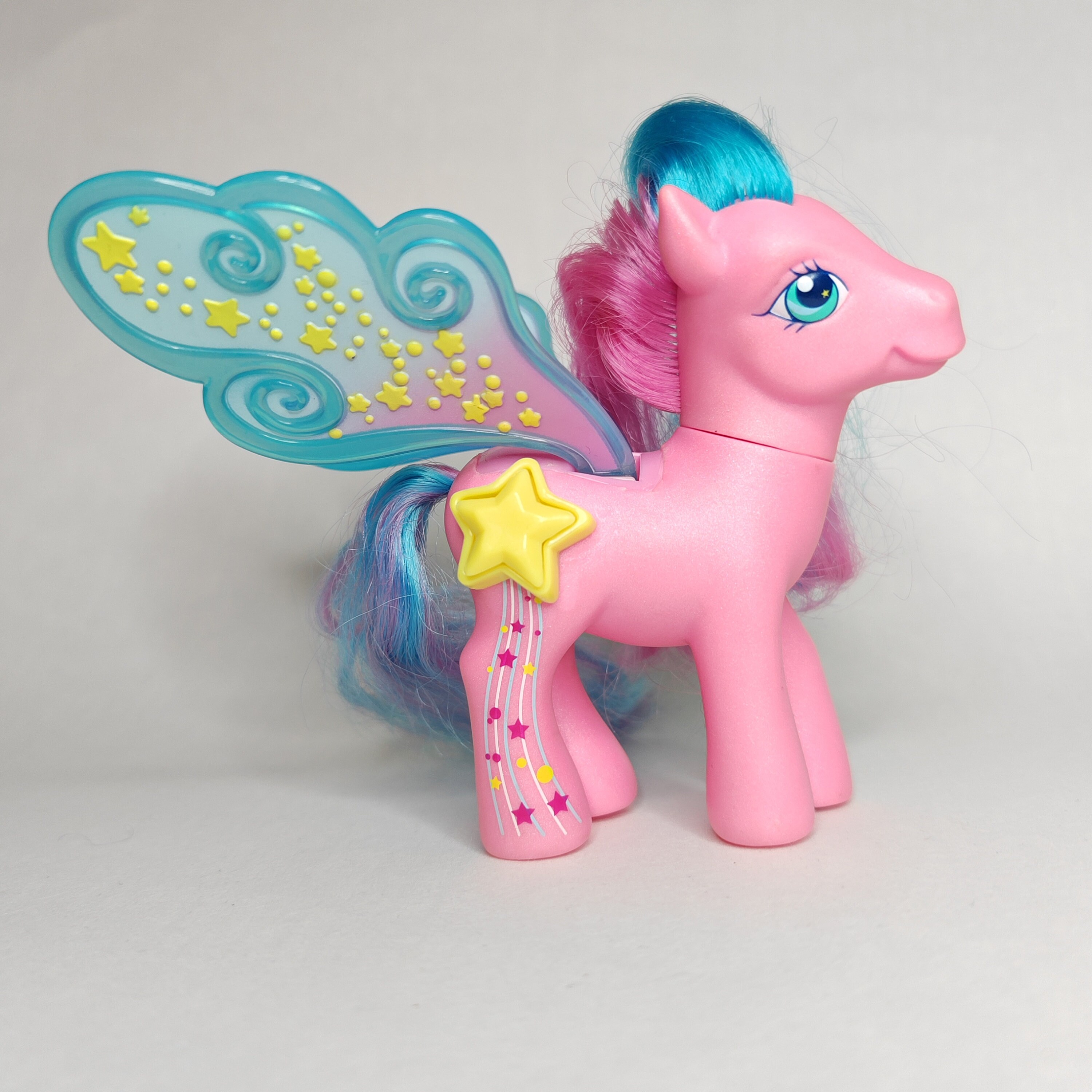 Rare My Little Pony 2006 G3 Deluxe Crystal Princess Pegasus Star Flight ...