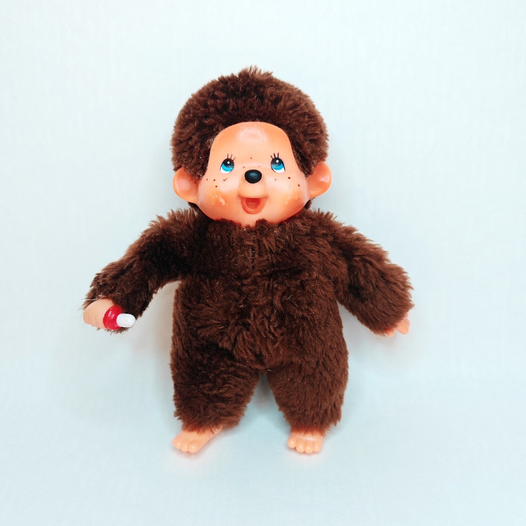 Monchichi Monkey Plush Stuffed Animal Doll Toy As-is Vntage 80's ...