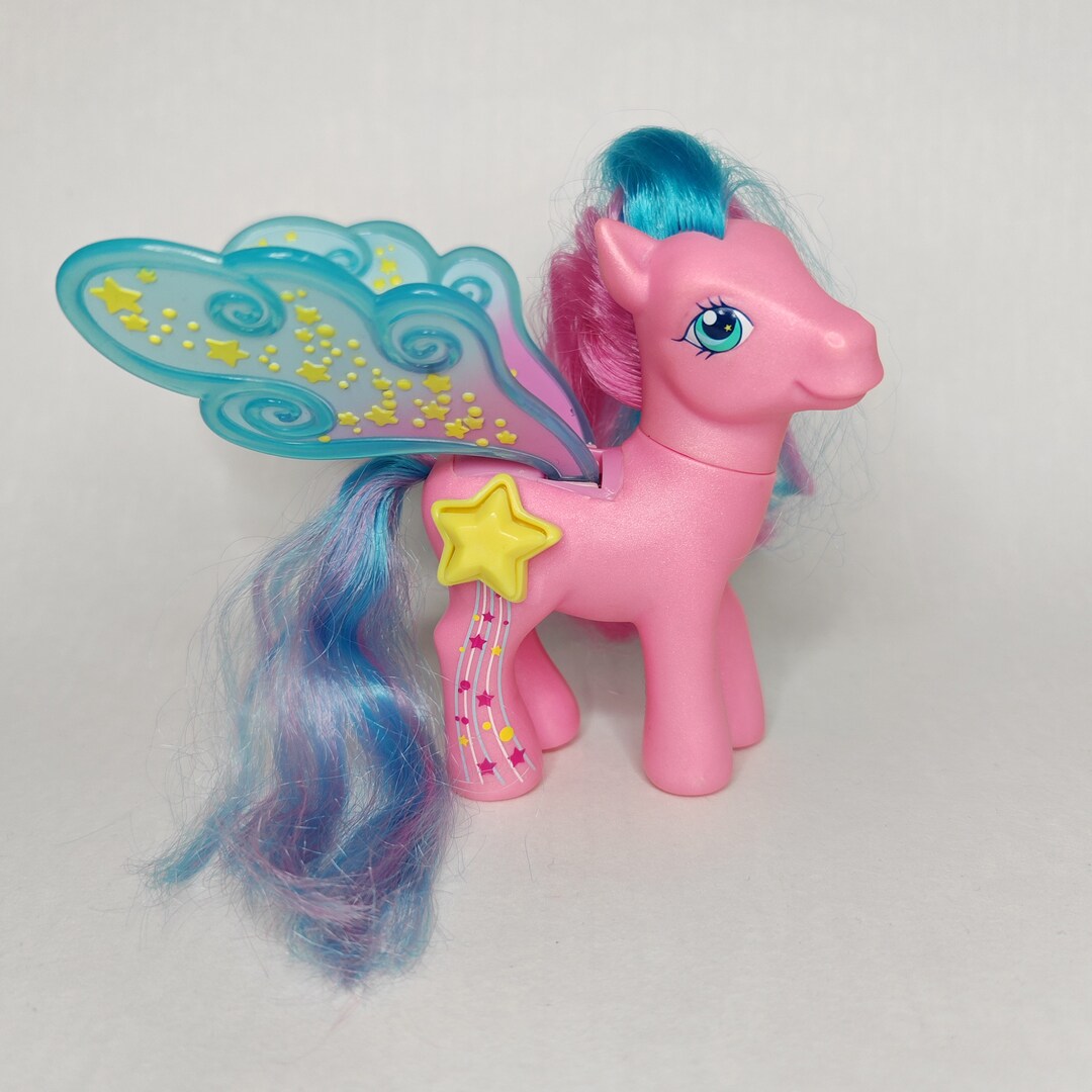 Rare My Little Pony 2006 G3 Deluxe Crystal Princess Pegasus Star Flight ...