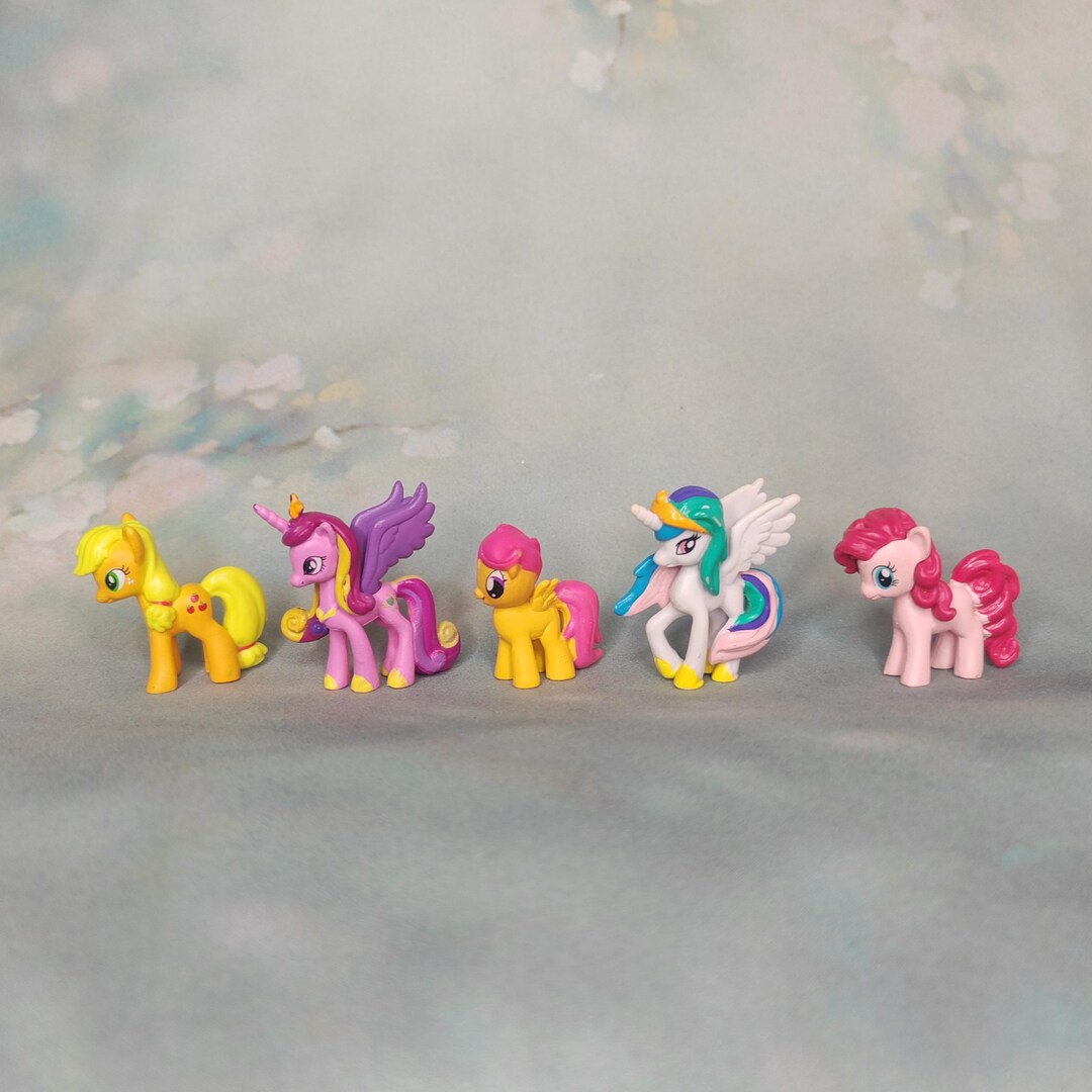 Set of 5 My Little Pony Busy Book Mini Figures | MLP G4 Figures | Some ...