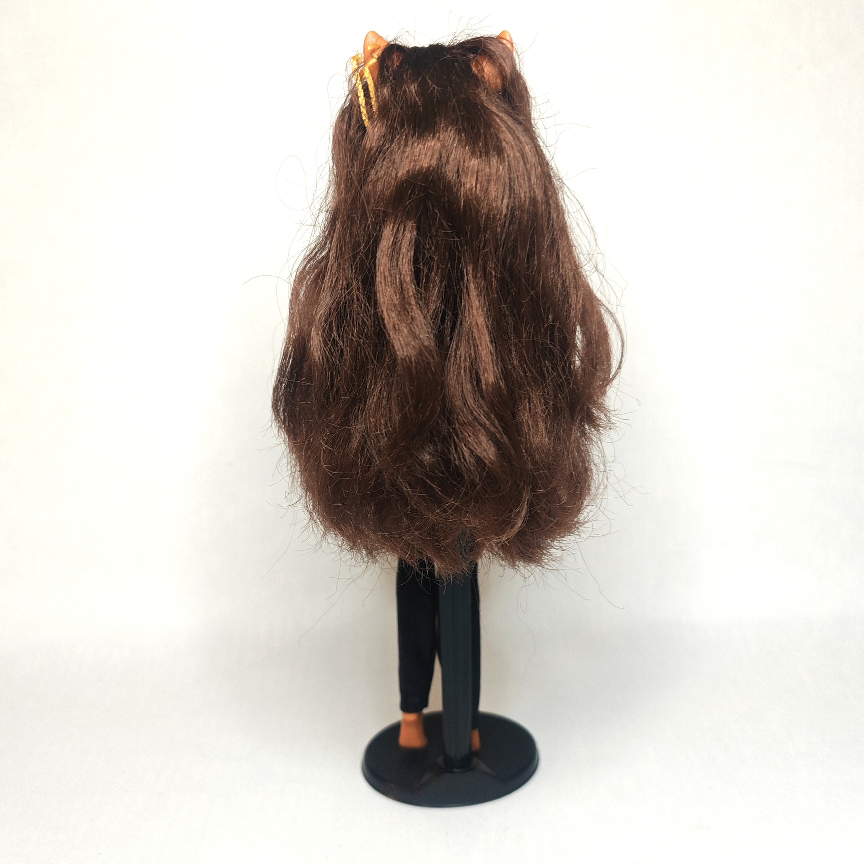 Rare Monster High Clawdeen Wolf School's Out Doll Black Elastics ...