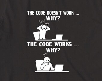 Why Work Shirt - Etsy