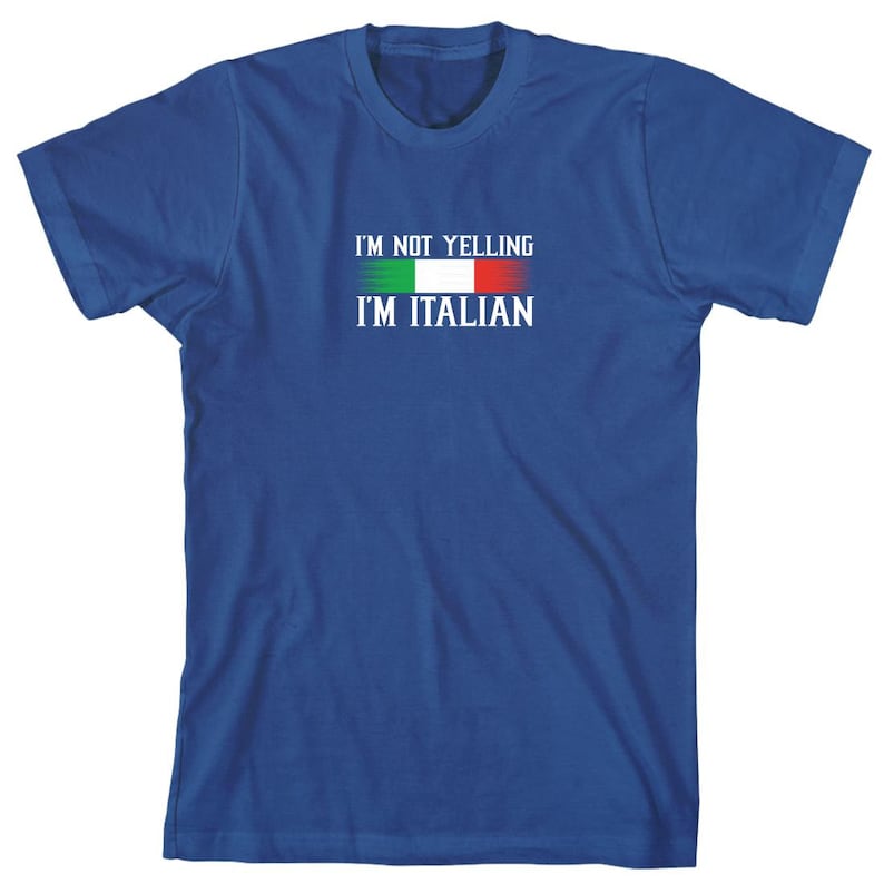 I'm Not Yelling I'm Italian Shirt, Christmas Gift, Birthday Gift ...