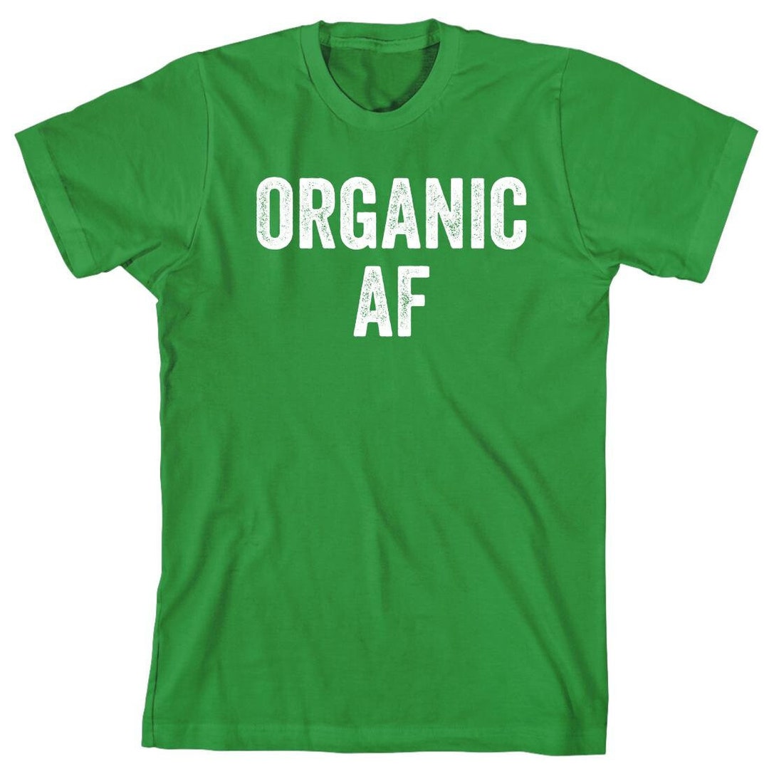 Organic AF Shirt Healthy Clean Vegan Raw Christmas Gift - Etsy
