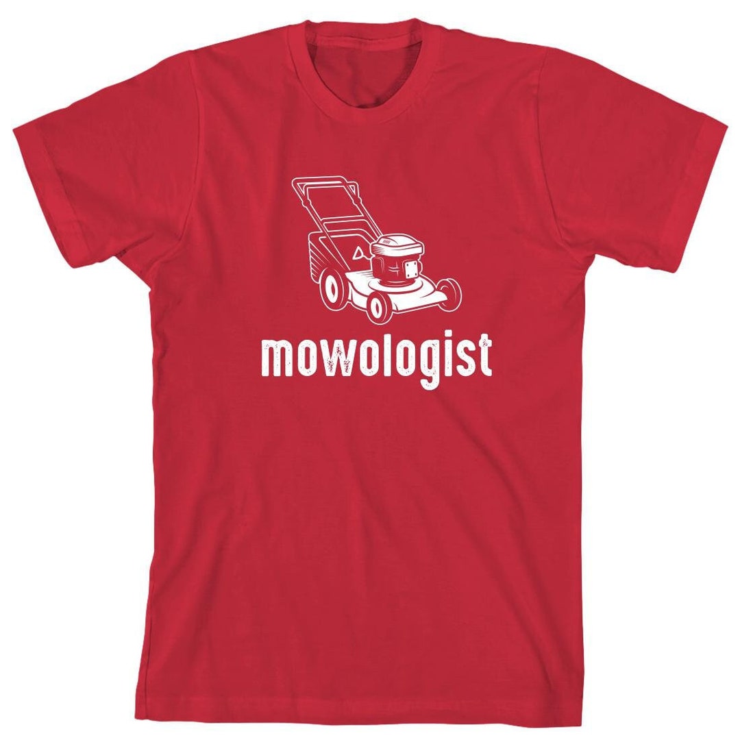 Mowologist V2 Push Mower Shirt, Mower, Yard Work, Christmas Gift ID ...