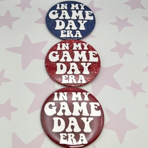 In My Game Day Era Pin | College Tailgate Accessories, Football Gameday ...