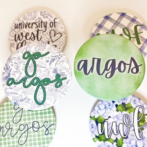 UWF Buttons || University of West Florida Argos Argonauts Pensacola ...