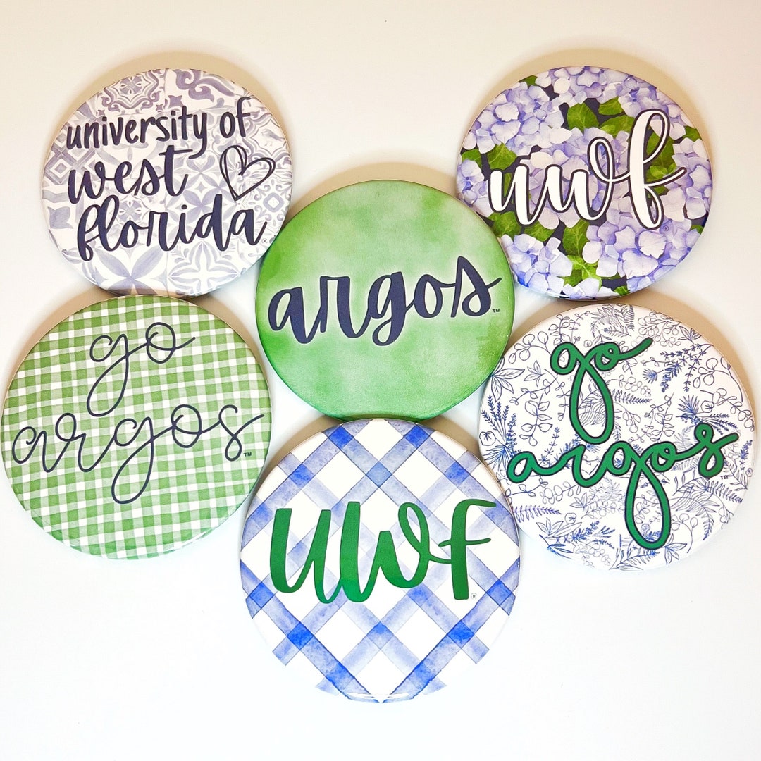 UWF Buttons || University of West Florida Argos Argonauts Pensacola ...