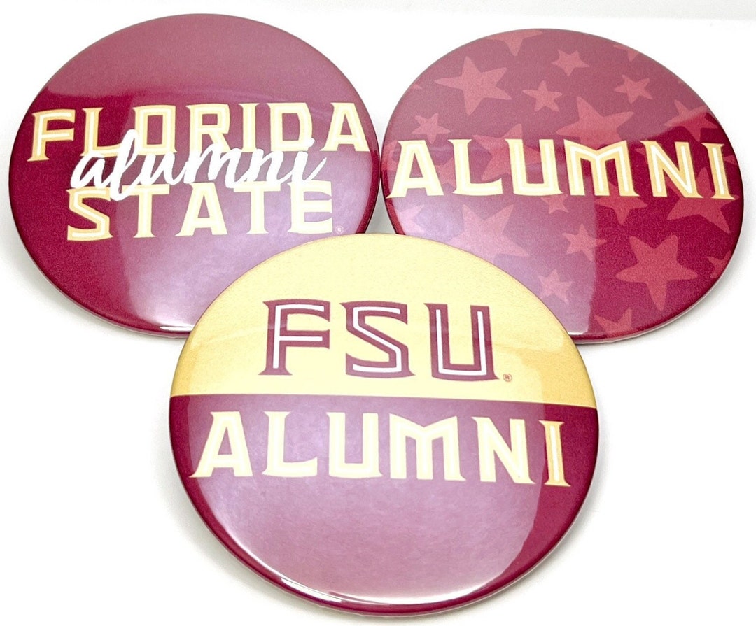 FSU Florida State University Alumni Official Licensed Button || Florida ...