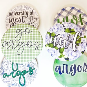 UWF Buttons || University of West Florida Argos Argonauts Pensacola ...