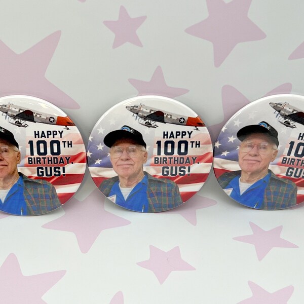 100th Birthday Badge - Etsy