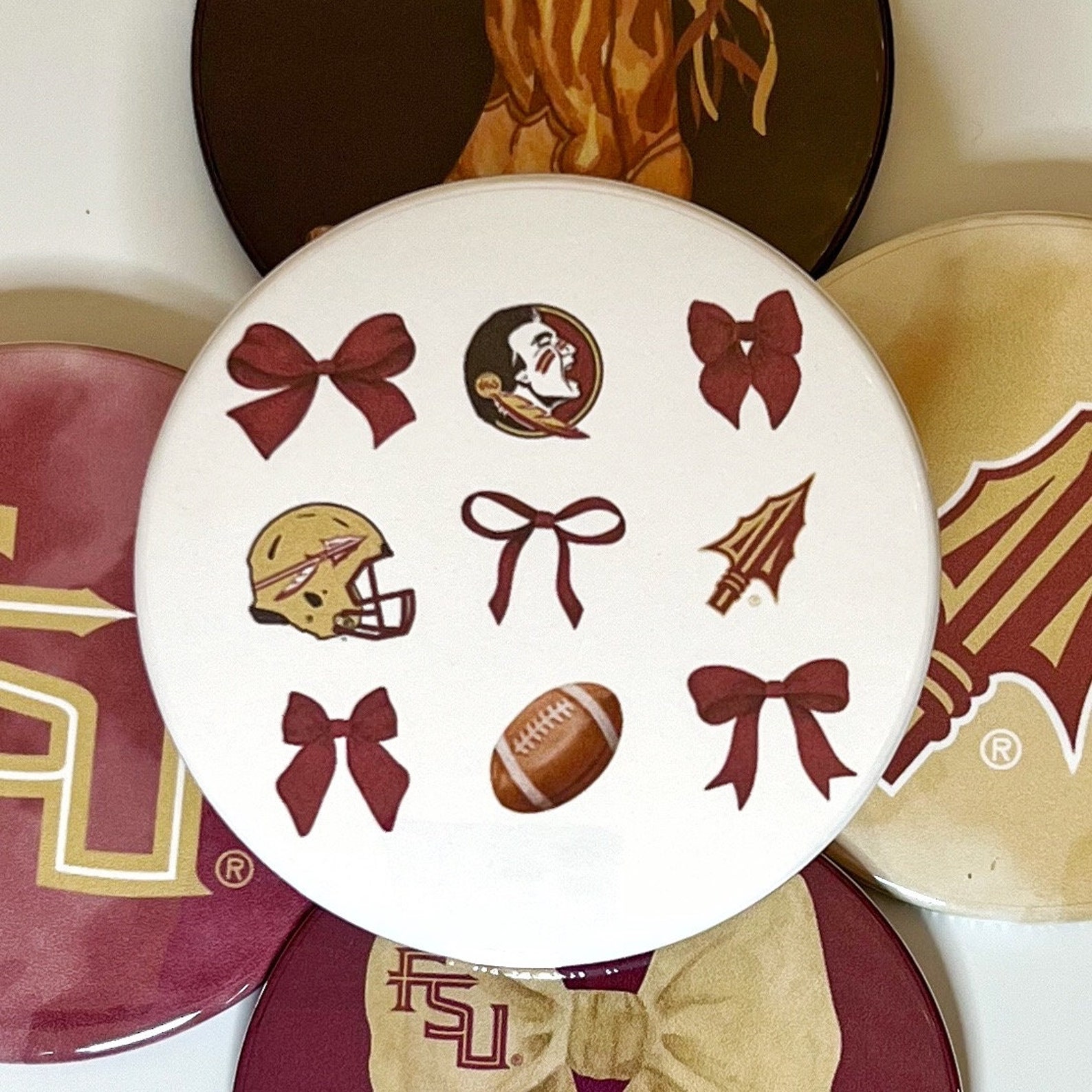 FSU Buttons | Florida Seminoles Game Day Buttons | FSU Merch for ...