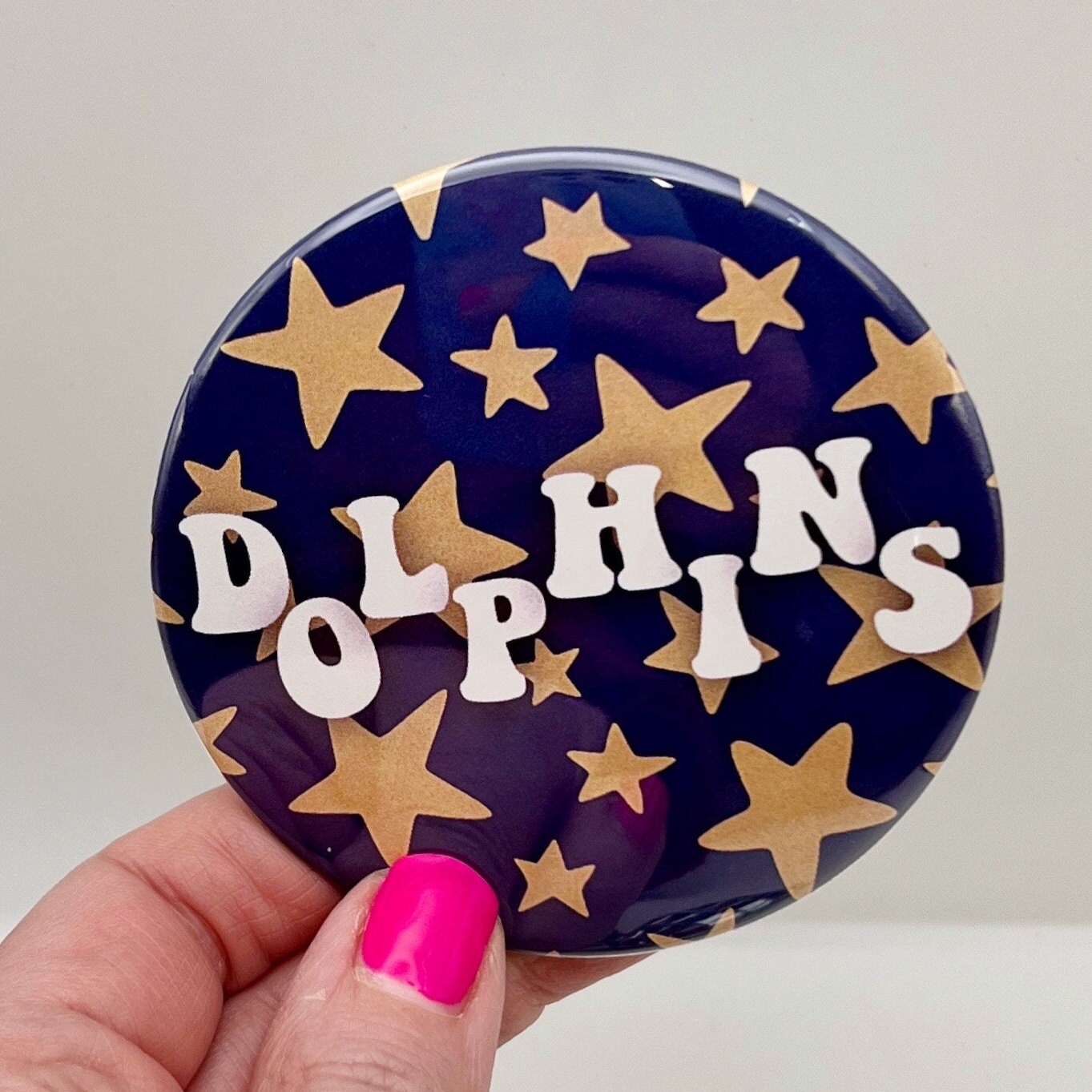 Dolphins Gameday Buttons | Cheerleading Gifts & Personalized Pins - Etsy