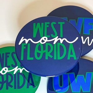 UWF Mom Dad Game Day Buttons || University of West Florida Argos ...