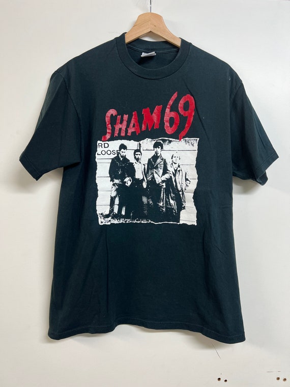 SHAM 69 RARE 1988 FIRST AMERICAN TOUR T-SHIRT Given T… - Gem