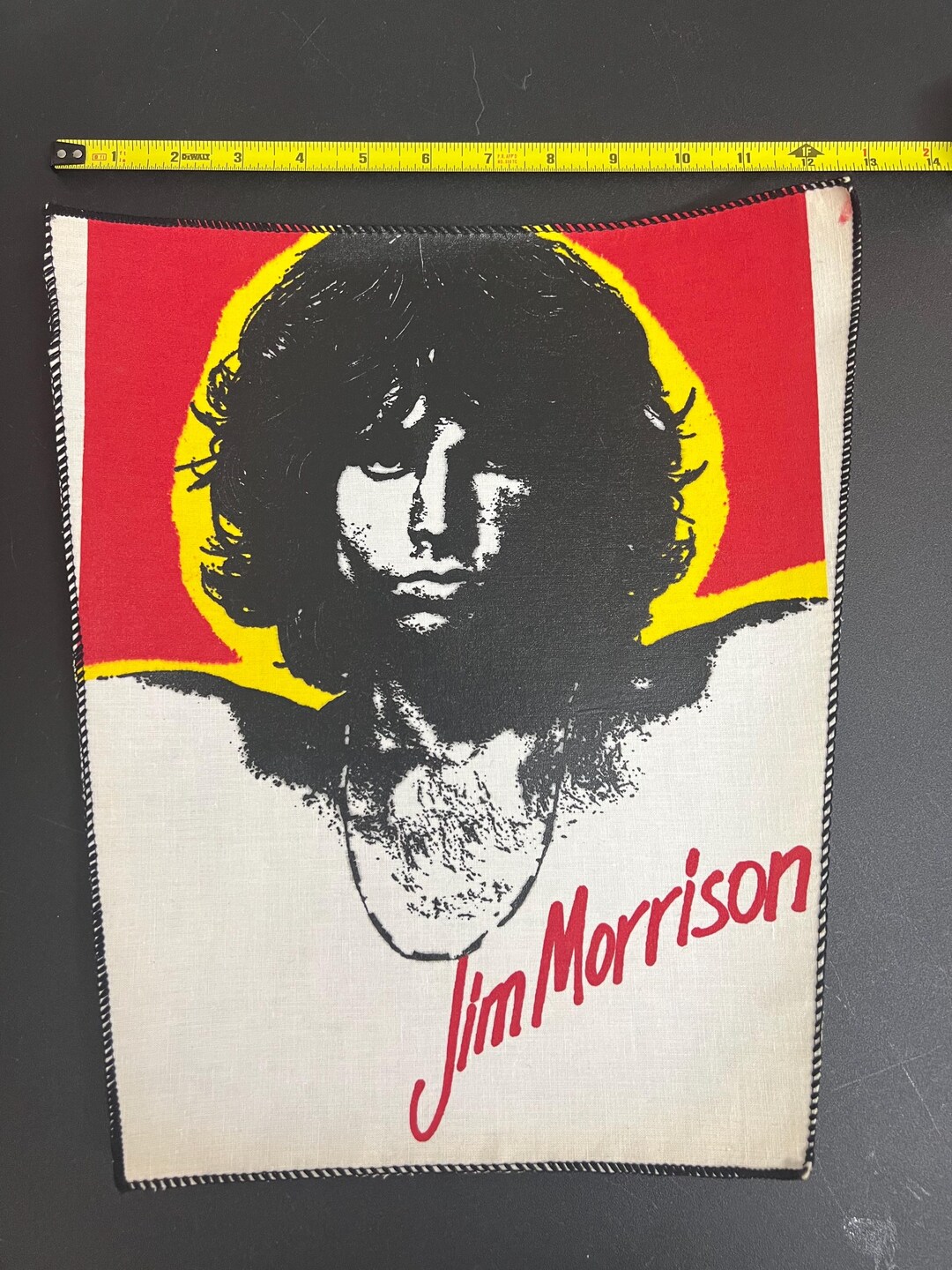 1980s Jim Morrison the Doors Original Back Patch Denim Jacket Levi’s ...