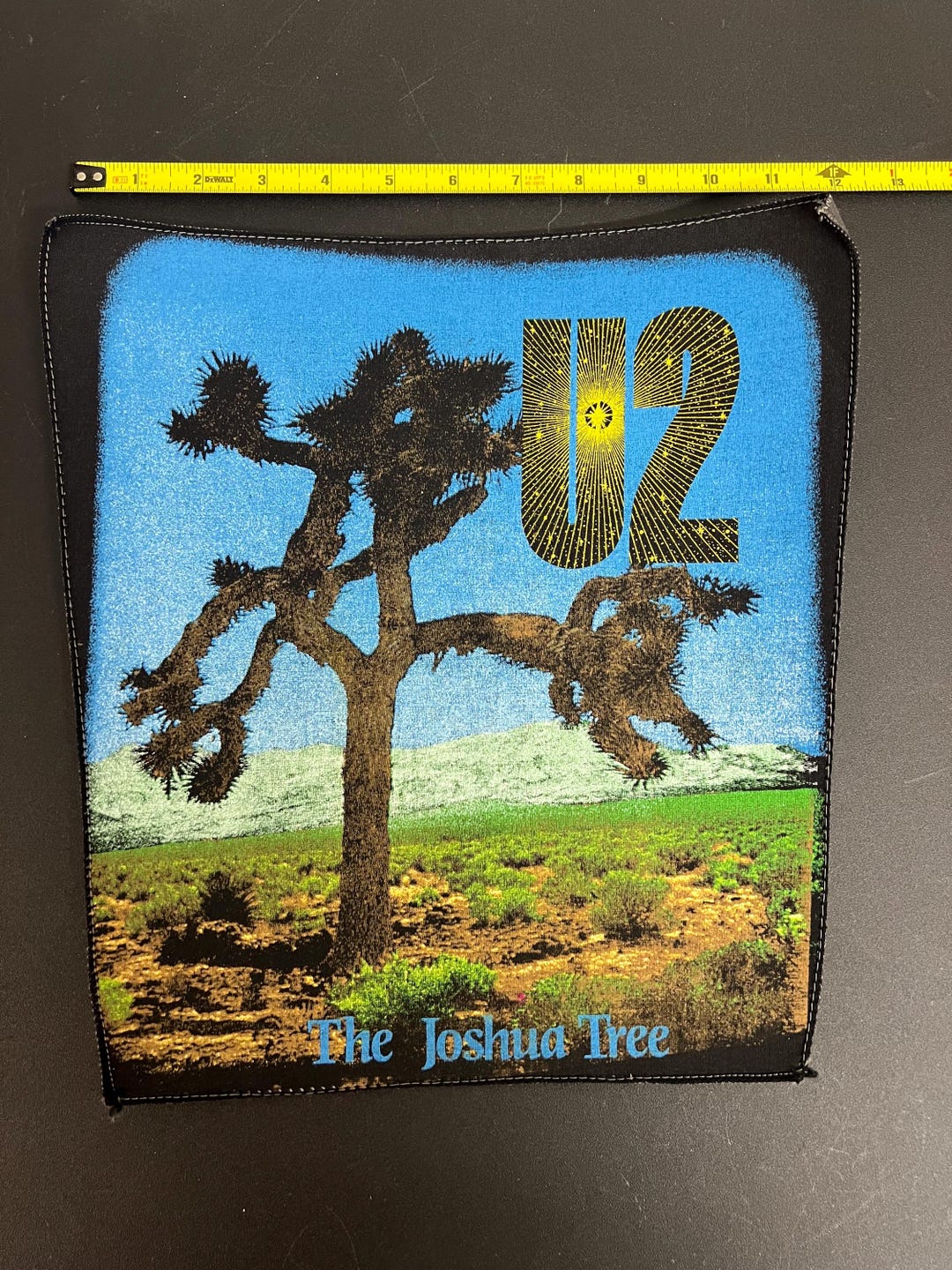 1980s U2 the Joshua Tree Original Back Patch Denim Jacket Levi’s ...