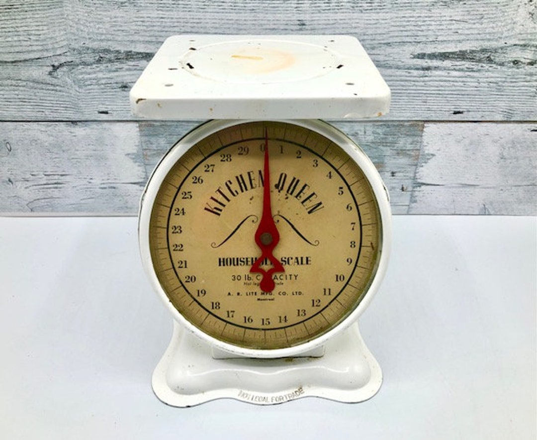 1957 Household Scale Vintage Kitchen Queen by A.R. Lite MFG Country ...