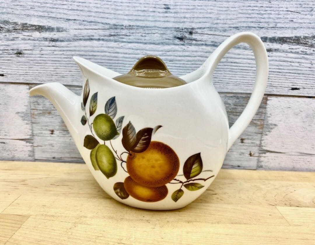 Vintage English Teapot C. 1950s Midwinter Stylecraft Fashion Shape ...