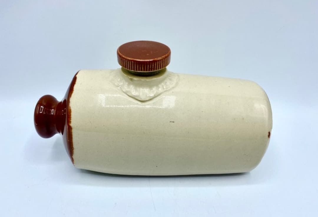 Antique Foot Warmer/bed Warmer C.1900s Stoneware English Pottery Hot ...