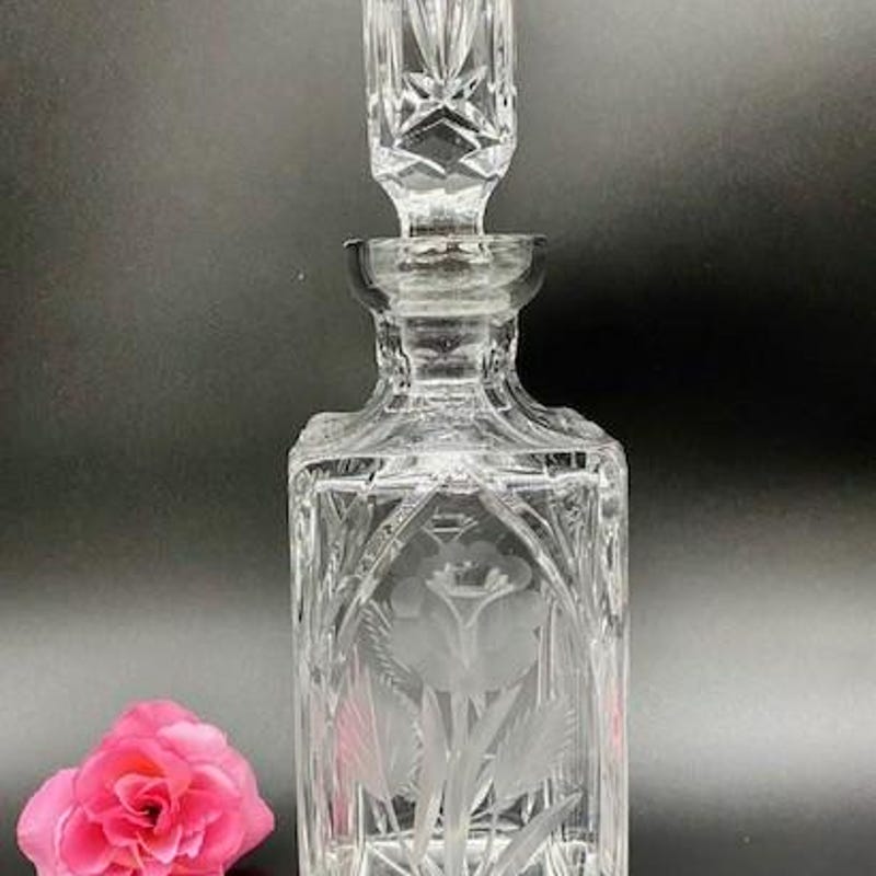 Square Decanter - Etsy
