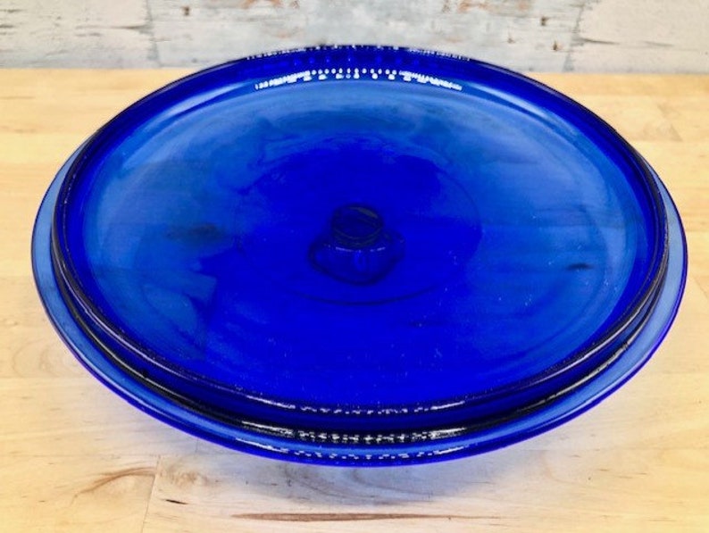 Vintage Anchor Hocking Cobalt Blue Dish / Ovenware / Bakeware Casserole ...