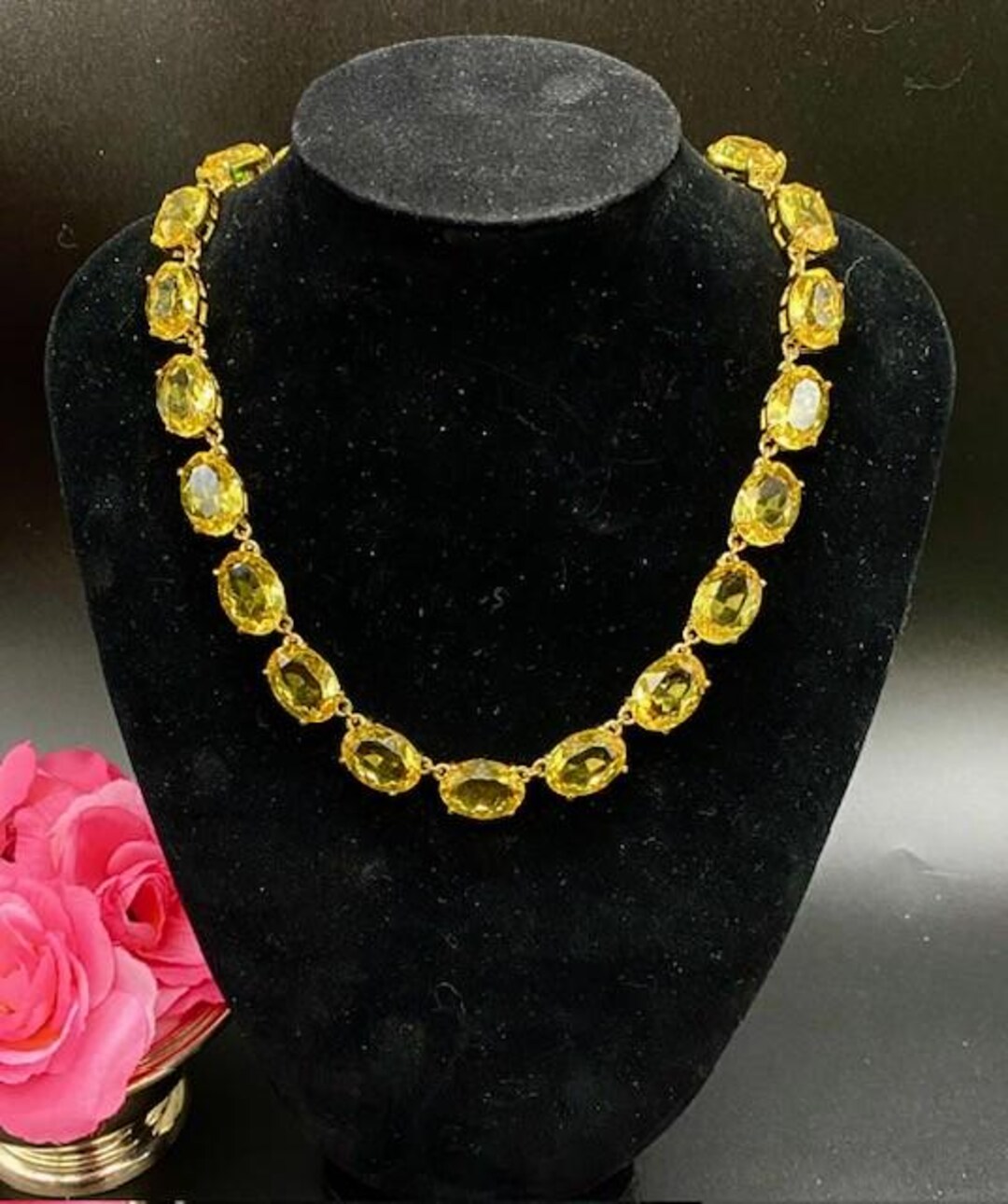 Signed Heidi Daus "devil Wears Heidi" Crystal Petite Designer Necklace ...