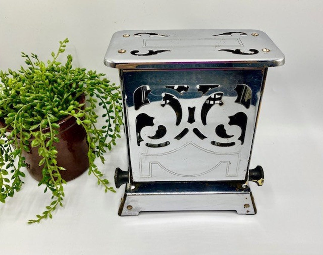Antique 1920s Toaster General Electric Model T12 Drop-side Toaster Art ...