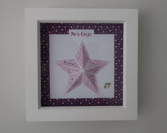 Personalised Box Frame | Etsy