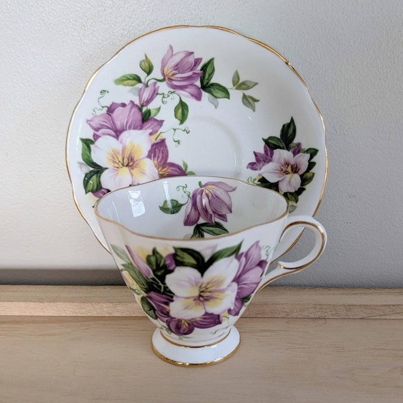 Antique China Cup Saucer - Etsy