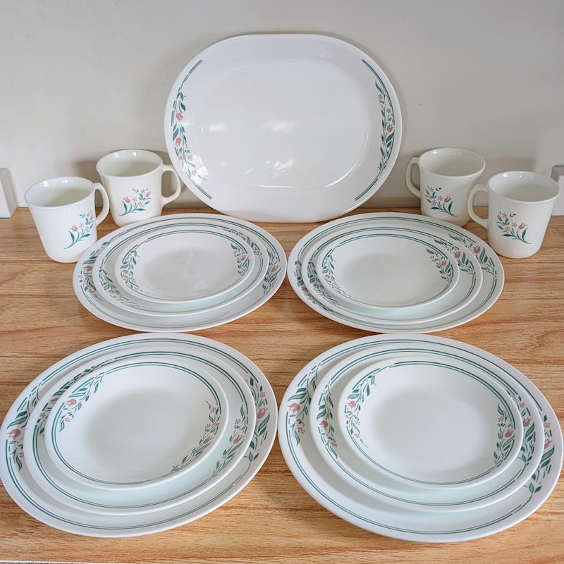 Vintage Tulip Platter - Etsy