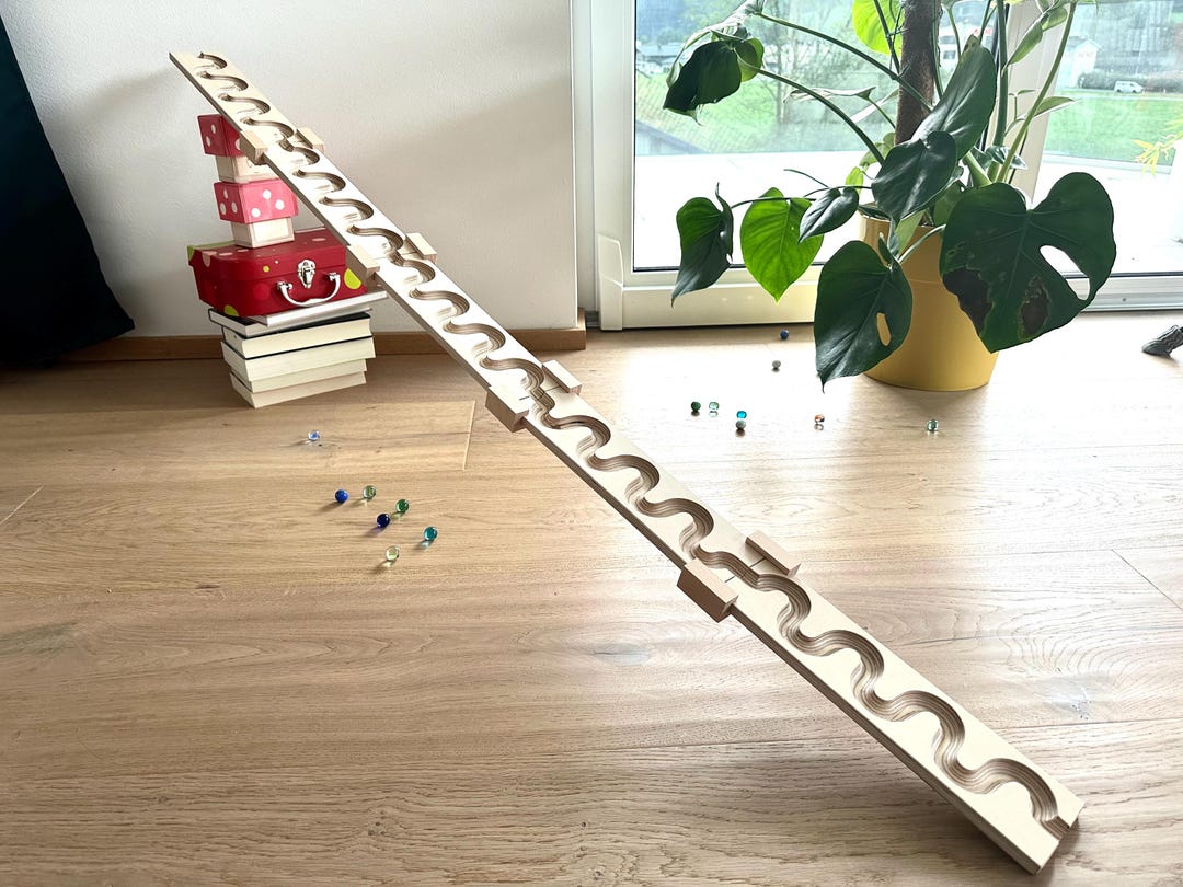 5 Marble Run Plates Set 1.5 M Long Marble Run Including Connector Glass ...