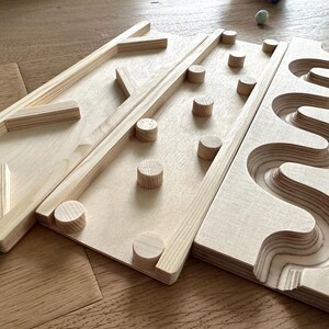 ULTIMATE - Marble Run Set With Winding Plates and Obstacle Plates ...