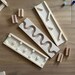 3 Different Marble Run Plates Set Obstacle Plates and Winding Plate 90 ...