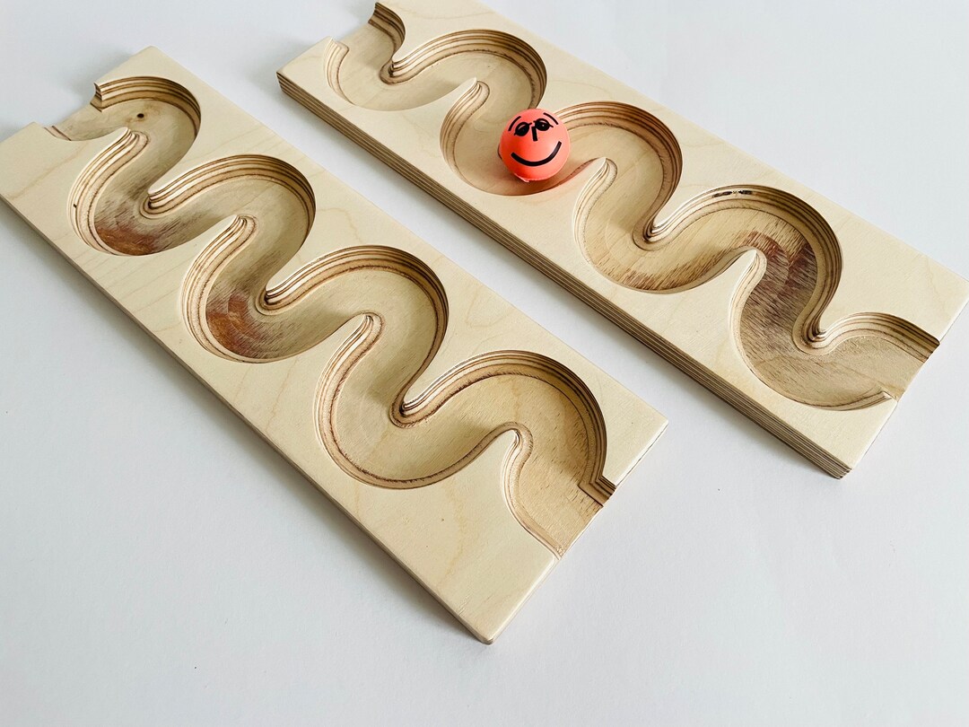 Marble Run Plates for Large 25 Mm Balls for Toddlers and Babies Snake ...