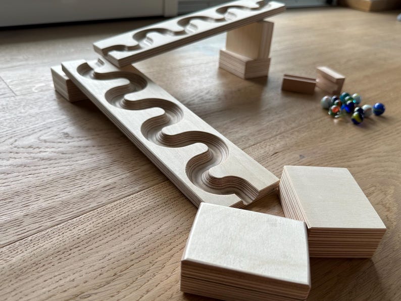 Building Blocks for Marble Run Plates, Block Stones, Marble Brake ...