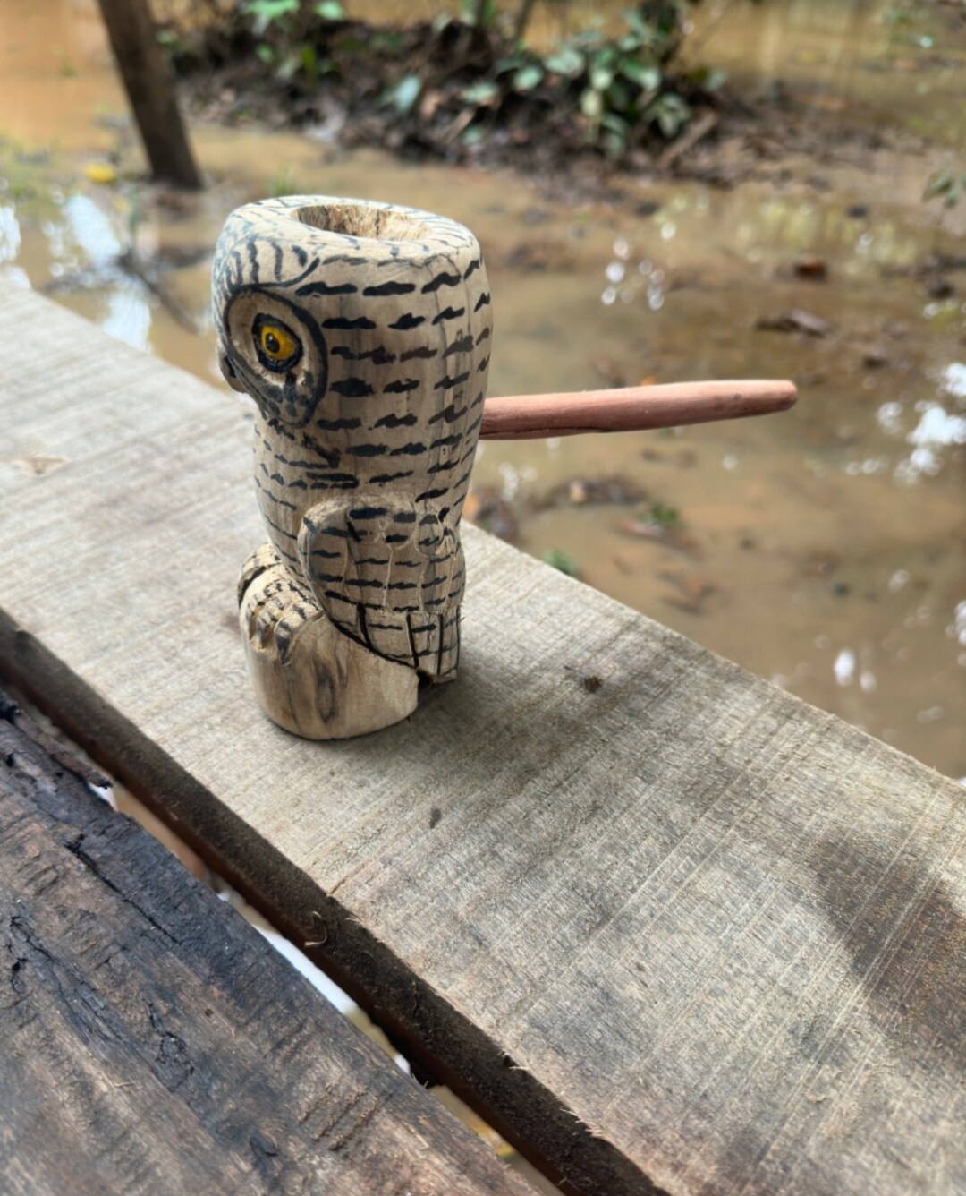 Ayahuma Shamanic Pipe - Etsy