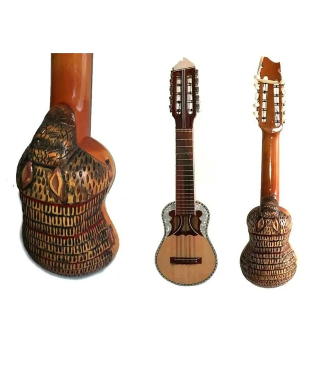 Charango With Carved Armadillo - Etsy