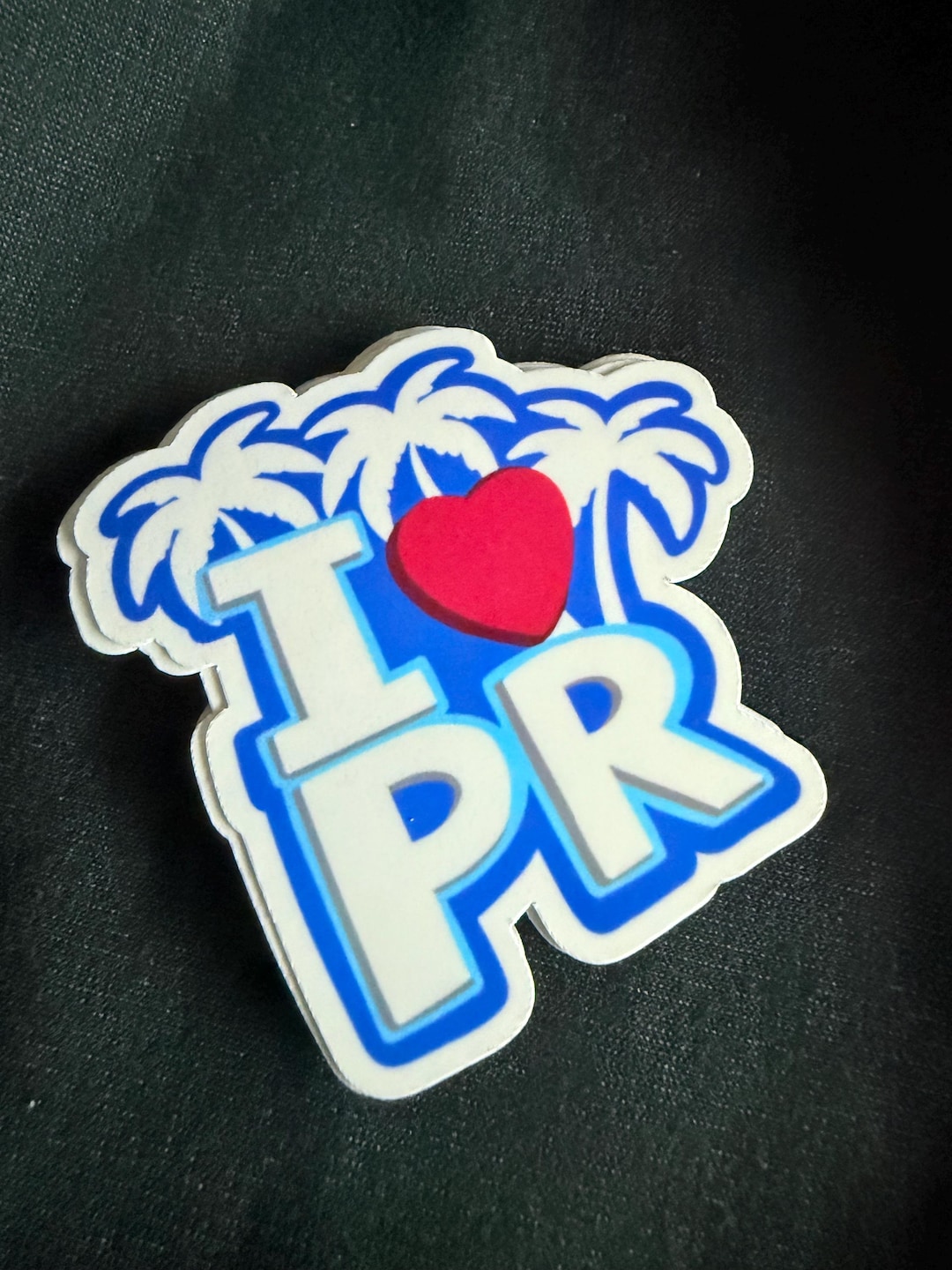 I Love Puerto Rico Sign Sticker I Heart PR - Etsy