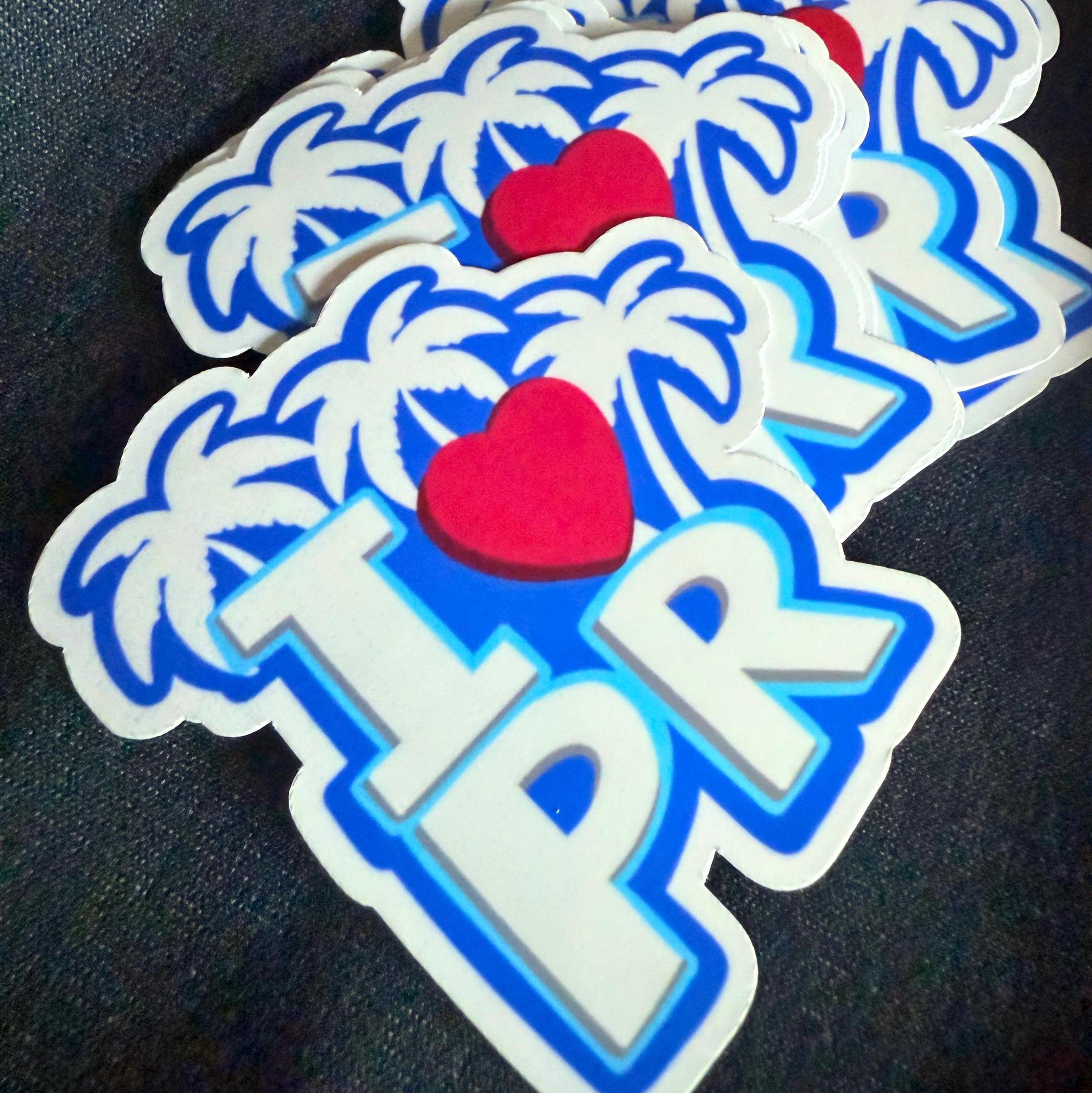Puerto Rico Sticker I Love Puerto Rico Sign Sticker I Heart PR - Etsy